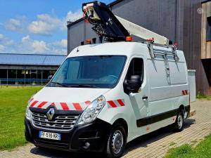 White Renault Master 2019 in Taurage, with an engine capacity of 2.30 L and mileage of 141 thousand km for 16500 €, photo  on AUTOMOTO.COM.LV
