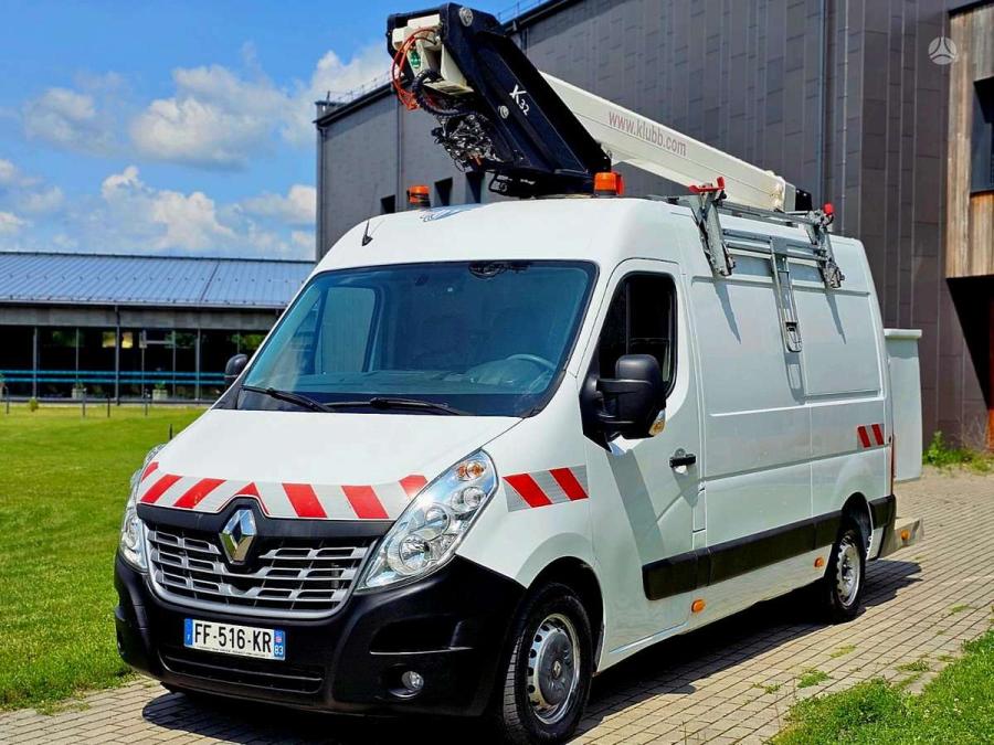 White Renault Master 2019 in Taurage, with an engine capacity of 2.30 L and mileage of 141 thousand km for 16500 €, photo 1 on AUTOMOTO.COM.LV