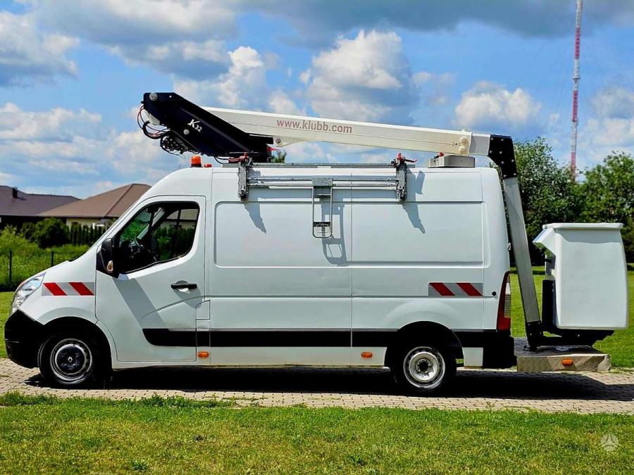 White Renault Master 2019 in Taurage, with an engine capacity of 2.30 L and mileage of 141 thousand km for 16500 €, photo 6 on AUTOMOTO.COM.LV