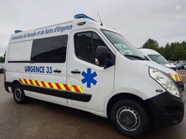 White Renault Master 2019 in Taurage, with an engine capacity of 2.30 L and mileage of 260 thousand km for 9922 €, photo 3 on AUTOMOTO.COM.LV