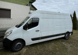 Balts Renault Master 2019 Kauņa, ar dzinēja tilpumu 2.30 L un nobraukumu 80 tūkst. km par 12000 €, foto  vietnē AUTOMOTO.COM.LV