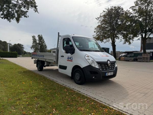 White Renault Master 2019 in Liepaja, with an engine capacity of 2.30 L and mileage of 148 thousand km for 13700 €, photo 4 on AUTOMOTO.COM.LV