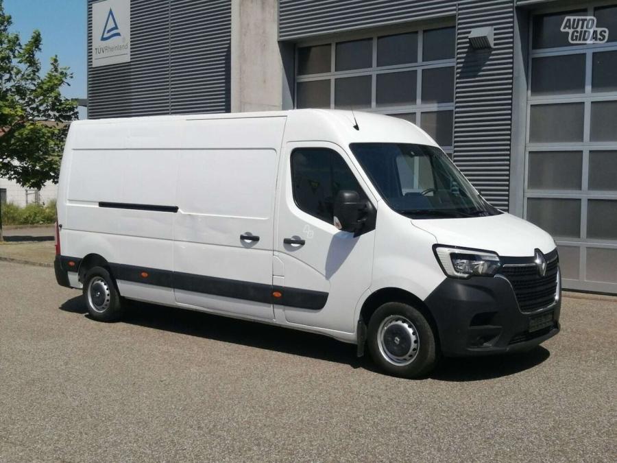 White Renault Master 2020 in Kaunas, with an engine capacity of 2.30 L and mileage of 50 thousand km for 26932 €, photo 6 on AUTOMOTO.COM.LV
