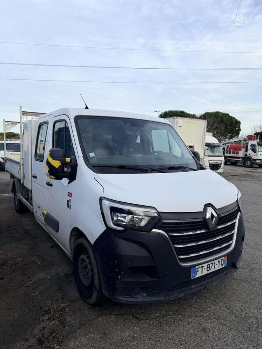 White Renault Master 2020 in Kaunas, with an engine capacity of 2.30 L and mileage of 115 thousand km for 15500 €, photo 13 on AUTOMOTO.COM.LV