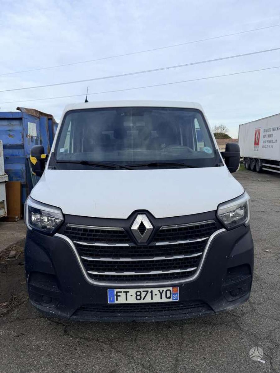 White Renault Master 2020 in Kaunas, with an engine capacity of 2.30 L and mileage of 115 thousand km for 15500 €, photo 14 on AUTOMOTO.COM.LV