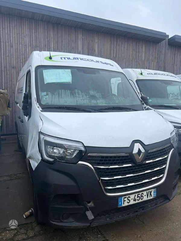 White Renault Master 2020 in Kaunas, with an engine capacity of 2.30 L and mileage of 200 thousand km for 3650 €, photo 3 on AUTOMOTO.COM.LV