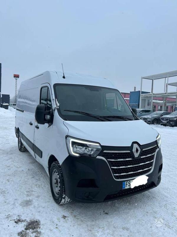 White Renault Master 2020 in Kaunas, with an engine capacity of 2.30 L and mileage of 202 thousand km for 7450 €, photo 1 on AUTOMOTO.COM.LV