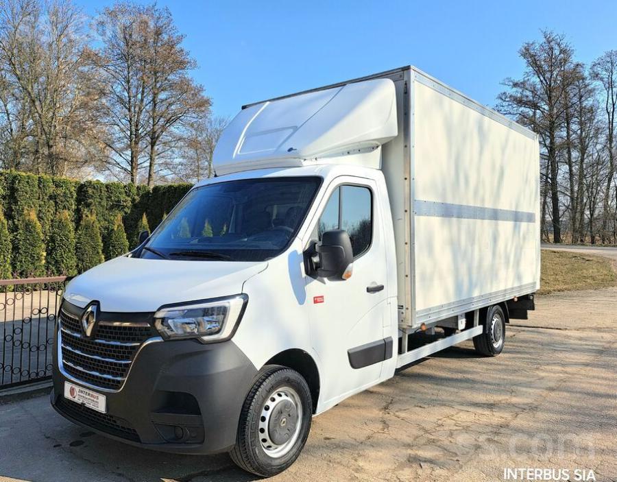 White Renault Master 2020 in Riga, with an engine capacity of 2.30 L and mileage of 0 thousand km for 22869 €, photo 5 on AUTOMOTO.COM.LV