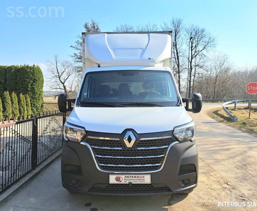 White Renault Master 2020 in Riga, with an engine capacity of 2.30 L and mileage of 0 thousand km for 22869 €, photo 6 on AUTOMOTO.COM.LV