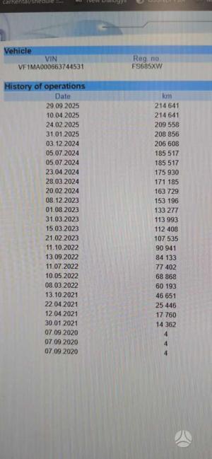 Белый Рено Мастер 2020 в Рига, объемом двигателя 2.30 л и пробегом 258 тыс. км за 14500 €, фото 28 на AUTOMOTO.COM.LV