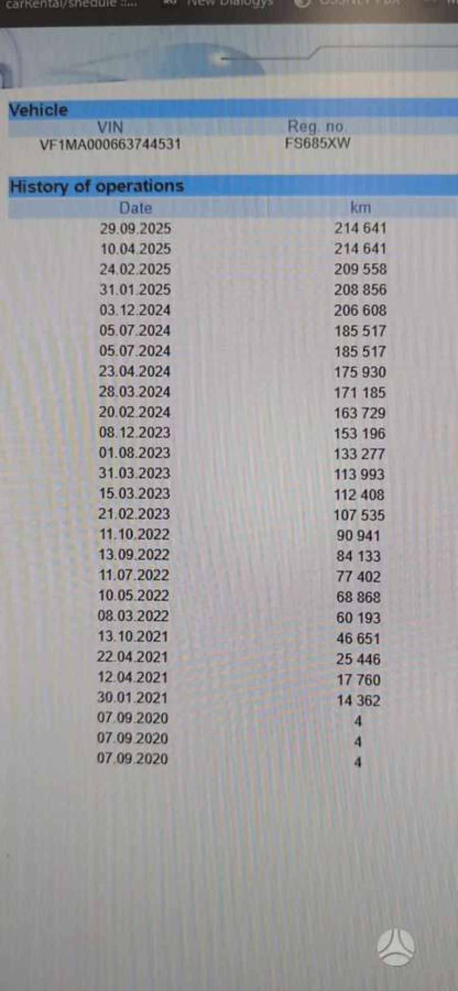 Белый Рено Мастер 2020 в Рига, объемом двигателя 2.30 л и пробегом 258 тыс. км за 14500 €, фото 28 на AUTOMOTO.COM.LV