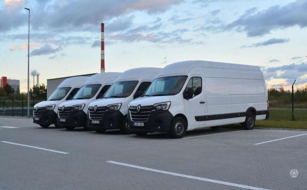 White Renault Master 2021 in Vilnius, with an engine capacity of 2.30 L and mileage of 248 thousand km for 11495 €, photo 1 on AUTOMOTO.COM.LV