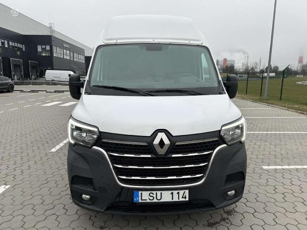 White Renault Master 2021 in Vilnius, with an engine capacity of 2.30 L and mileage of 248 thousand km for 11495 €, photo 3 on AUTOMOTO.COM.LV