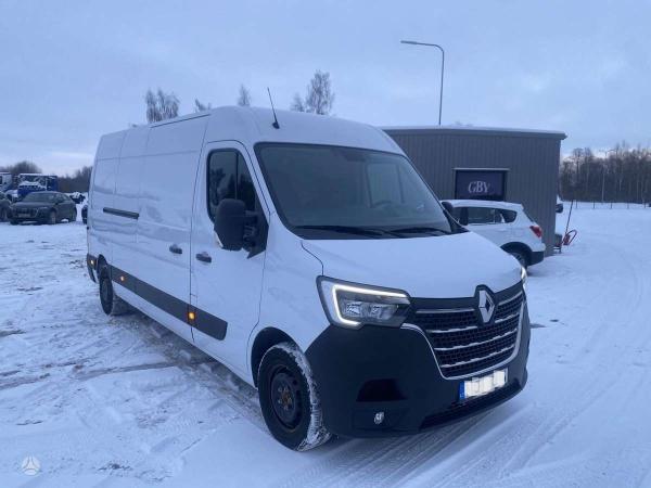 White Renault Master 2021 in Taurage, with an engine capacity of 0.00 L and mileage of 0 thousand km for 15125 €, photo 2 on AUTOMOTO.COM.LV
