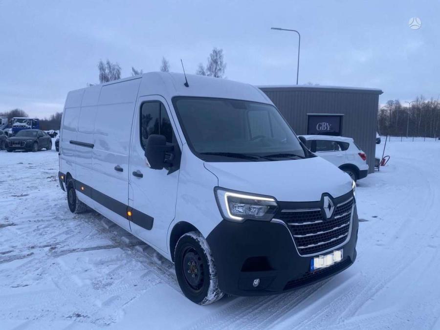 White Renault Master 2021 in Vilnius, with an engine capacity of 0.00 L and mileage of 0 thousand km for 15125 €, photo 2 on AUTOMOTO.COM.LV