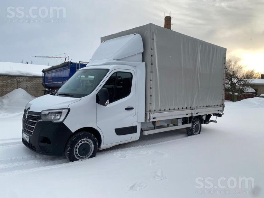 Balts Renault Master 2021 Bauska, ar dzinēja tilpumu 2.30 L un nobraukumu 0 tūkst. km par 23750 €, foto 1 vietnē AUTOMOTO.COM.LV