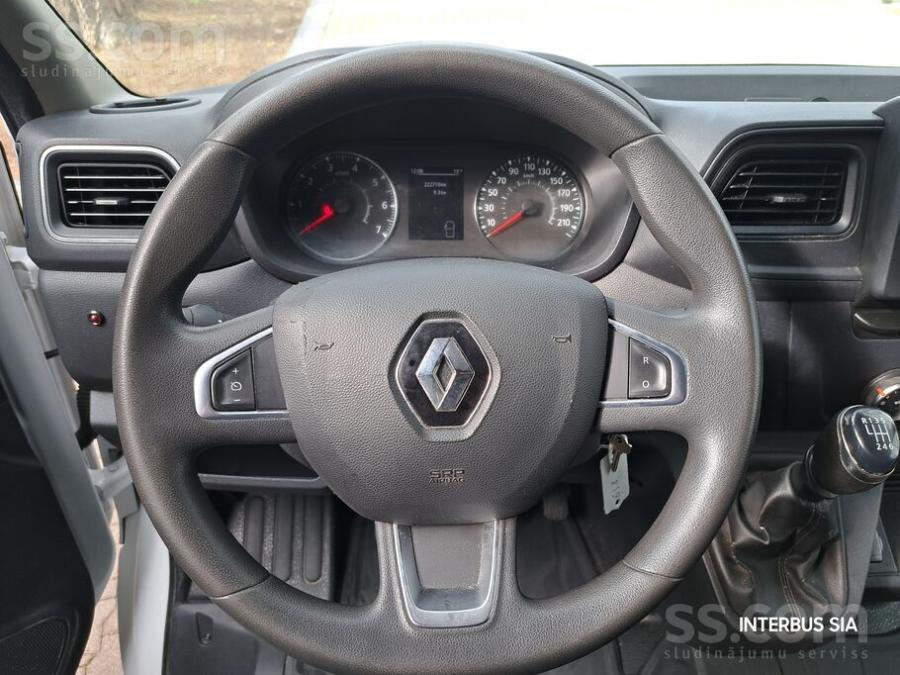 White Renault Master 2021 in Riga, with an engine capacity of 2.30 L and mileage of 0 thousand km for 26499 €, photo 19 on AUTOMOTO.COM.LV