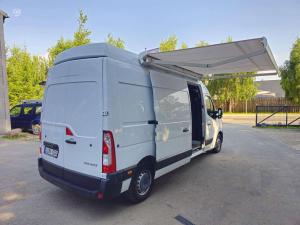 White Renault Master 2021 in Vilnius, with an engine capacity of 2.30 L and mileage of 3 thousand km for 35695 €, photo 3 on AUTOMOTO.COM.LV