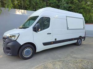 White Renault Master 2021 in Vilnius, with an engine capacity of 2.30 L and mileage of 3 thousand km for 35695 €, photo 11 on AUTOMOTO.COM.LV