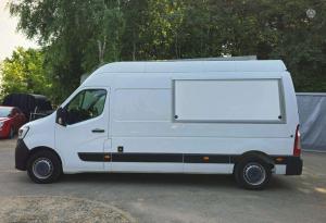 White Renault Master 2021 in Vilnius, with an engine capacity of 2.30 L and mileage of 3 thousand km for 35695 €, photo 12 on AUTOMOTO.COM.LV