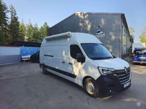 White Renault Master 2021 in Vilnius, with an engine capacity of 2.30 L and mileage of 3 thousand km for 35695 €, photo 13 on AUTOMOTO.COM.LV