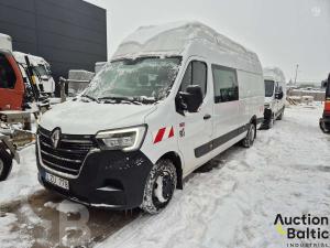 White Renault Master 2021 in Kaunas, with an engine capacity of 2.30 L and mileage of 175 thousand km for 12100 €, photo 3 on AUTOMOTO.COM.LV
