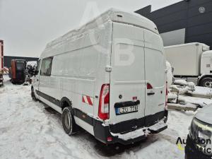 White Renault Master 2021 in Kaunas, with an engine capacity of 2.30 L and mileage of 175 thousand km for 12100 €, photo 5 on AUTOMOTO.COM.LV