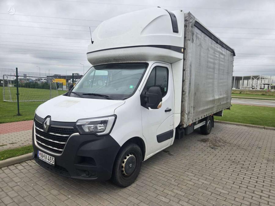 White Renault Master 2021 in Klaipeda, with an engine capacity of 0.00 L and mileage of 500 thousand km for 12950 €, photo 4 on AUTOMOTO.COM.LV