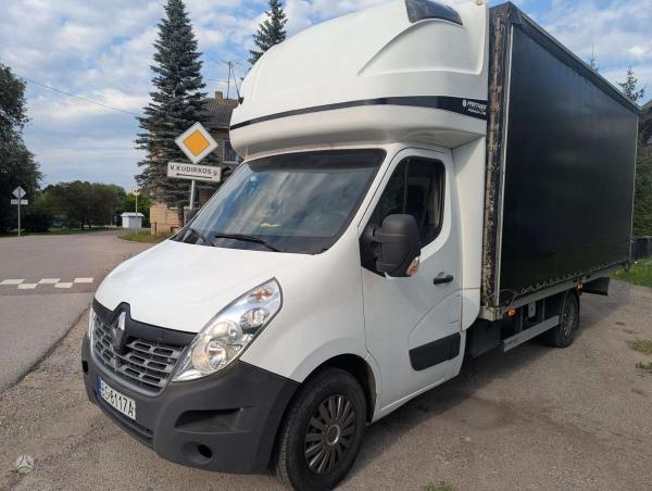 White Renault Master 2021 in Prienai, with an engine capacity of 2.30 L and mileage of 520 thousand km for 9000 €, photo 9 on AUTOMOTO.COM.LV