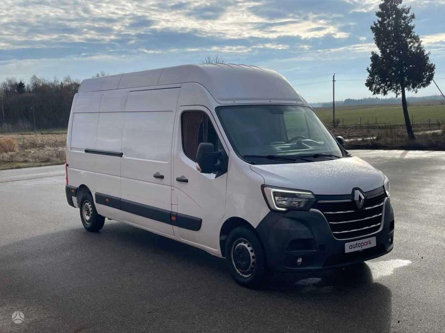 Balts Renault Master 2022 Ukmergė, ar dzinēja tilpumu 2.30 L un nobraukumu 127 tūkst. km par 16500 €, foto 2 vietnē AUTOMOTO.COM.LV