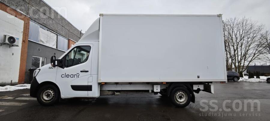 White Renault Master 2022 in Riga, with an engine capacity of 2.30 L and mileage of 116 thousand km for 17990 €, photo 6 on AUTOMOTO.COM.LV