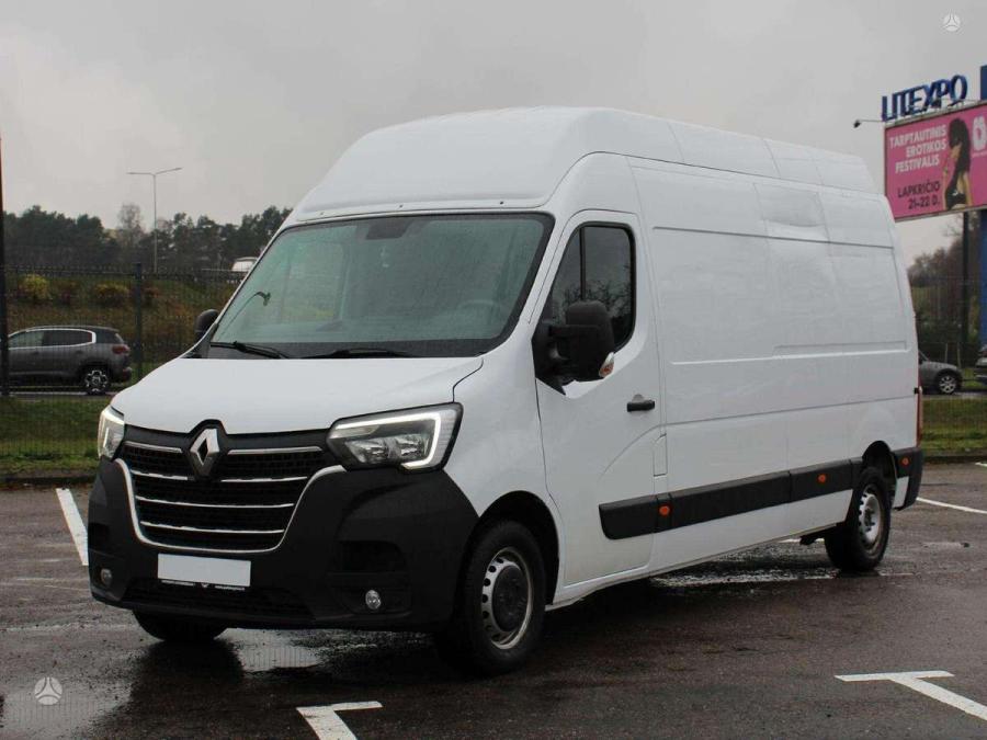 White Renault Master 2022 in Vilnius, with an engine capacity of 2.30 L and mileage of 131 thousand km for 17500 €, photo 1 on AUTOMOTO.COM.LV