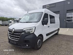 White Renault Master 2022 in Vilnius, with an engine capacity of 2.30 L and mileage of 441 thousand km for 14399 €, photo  on AUTOMOTO.COM.LV