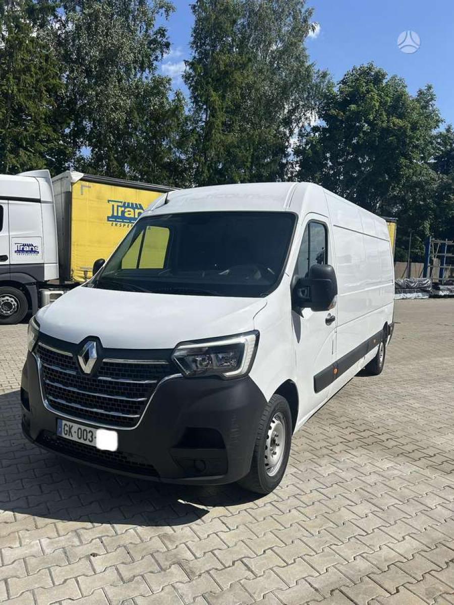 White Renault Master 2022 in Kaunas, with an engine capacity of 2.30 L and mileage of 221 thousand km for 7900 €, photo 1 on AUTOMOTO.COM.LV