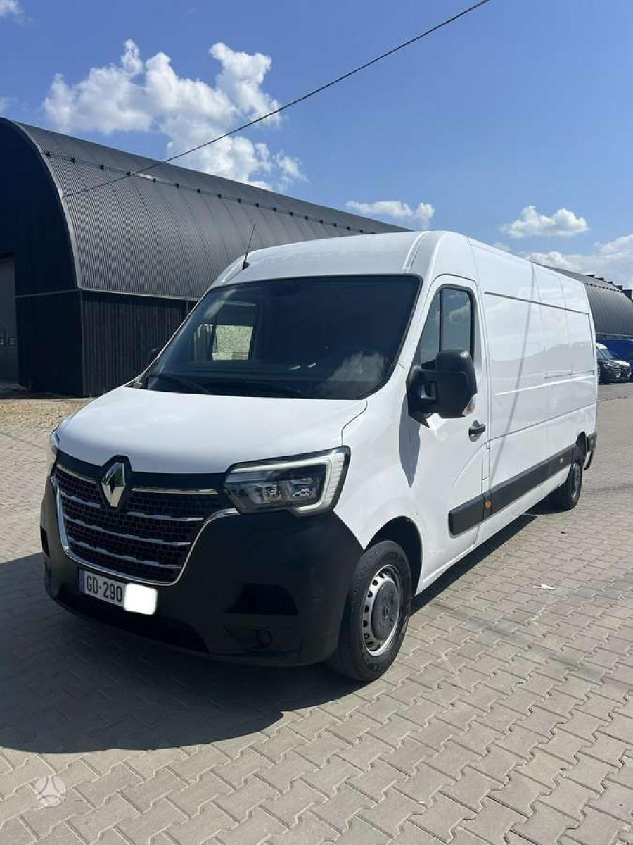 White Renault Master 2022 in Kaunas, with an engine capacity of 2.30 L and mileage of 187 thousand km for 7850 €, photo 1 on AUTOMOTO.COM.LV