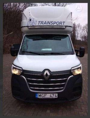 Balts Renault Master 2022 Kauņa, ar dzinēja tilpumu 2.30 L un nobraukumu 380 tūkst. km par 9800 €, foto 3 vietnē AUTOMOTO.COM.LV