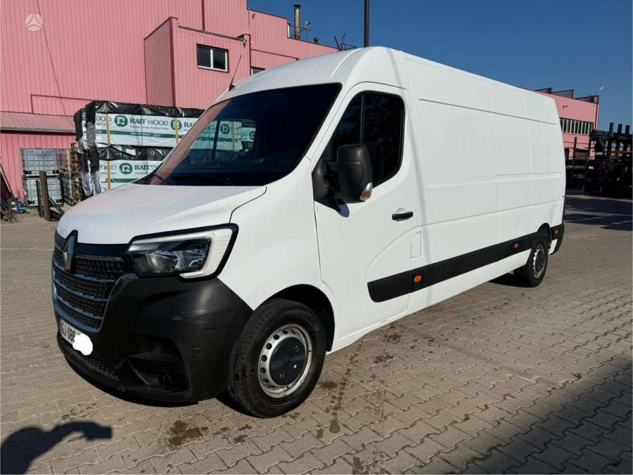 White Renault Master 2022 in Kaunas, with an engine capacity of 2.30 L and mileage of 192 thousand km for 8950 €, photo 3 on AUTOMOTO.COM.LV