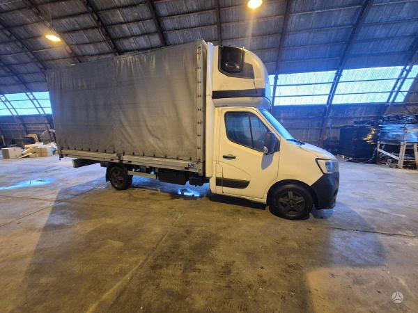 White Renault Master 2023 in Kaunas, with an engine capacity of 2.30 L and mileage of 583 thousand km for 12705 €, photo 4 on AUTOMOTO.COM.LV