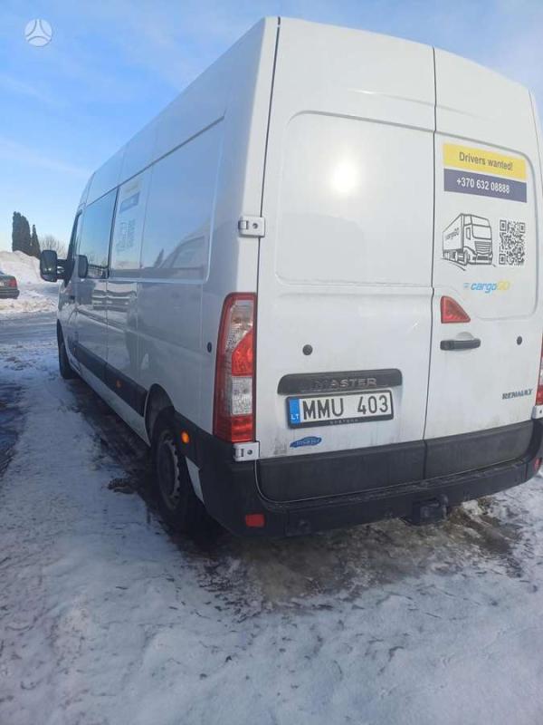 Balts Renault Master 2023 Viļņa, ar dzinēja tilpumu 2.30 L un nobraukumu 430 tūkst. km par 16000 €, foto 4 vietnē AUTOMOTO.COM.LV