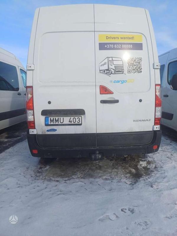 Balts Renault Master 2023 Viļņa, ar dzinēja tilpumu 2.30 L un nobraukumu 430 tūkst. km par 16000 €, foto 5 vietnē AUTOMOTO.COM.LV