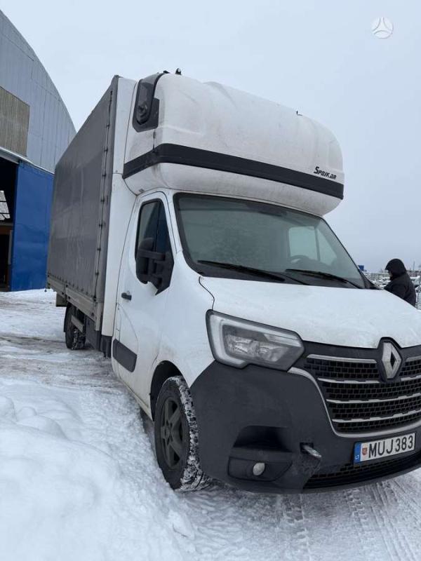 White Renault Master 2023 in Salcininkai, with an engine capacity of 2.30 L and mileage of 530 thousand km for 10999 €, photo 2 on AUTOMOTO.COM.LV