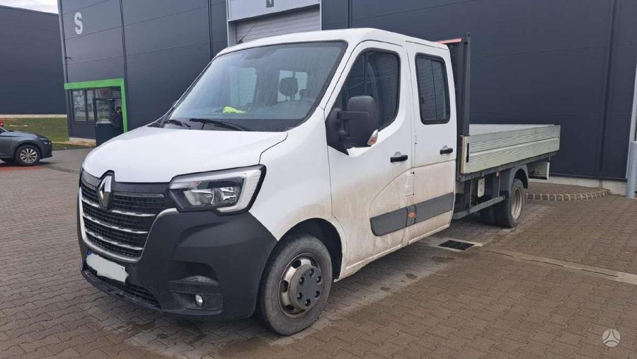 Balts Renault Master 2023 Viļņa, ar dzinēja tilpumu 2.30 L un nobraukumu 11 tūkst. km par 32549 €, foto 1 vietnē AUTOMOTO.COM.LV
