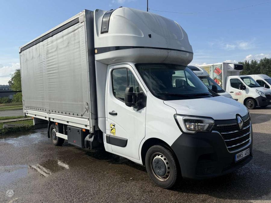 White Renault Master 2023 in Vilnius, with an engine capacity of 2.30 L and mileage of 211 thousand km for 30250 €, photo 3 on AUTOMOTO.COM.LV