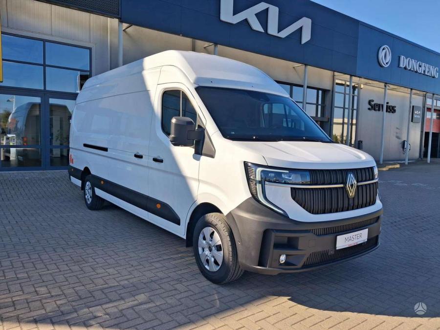 White Renault Master 2026 in Liepaja, with an engine capacity of 2.00 L and mileage of 48 thousand km for 47795 €, photo 1 on AUTOMOTO.COM.LV