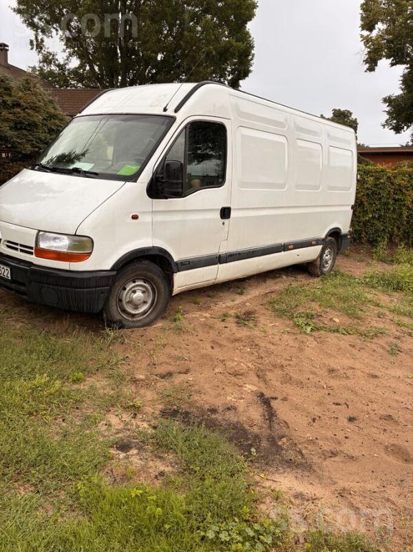 Balts Renault Master 1998 Rīga, ar dzinēja tilpumu 2.50 L un nobraukumu 233 tūkst. km par 550 €, foto 1 vietnē AUTOMOTO.COM.LV