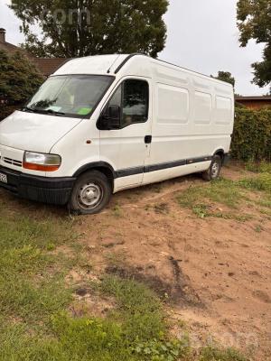 Balts Renault Master 1998 Rīga, ar dzinēja tilpumu 2.50 L un nobraukumu 233 tūkst. km par 550 €, foto  vietnē AUTOMOTO.COM.LV