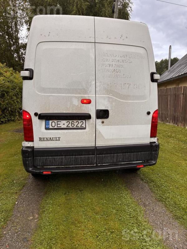 Balts Renault Master 1998 Rīga, ar dzinēja tilpumu 2.50 L un nobraukumu 233 tūkst. km par 550 €, foto 4 vietnē AUTOMOTO.COM.LV