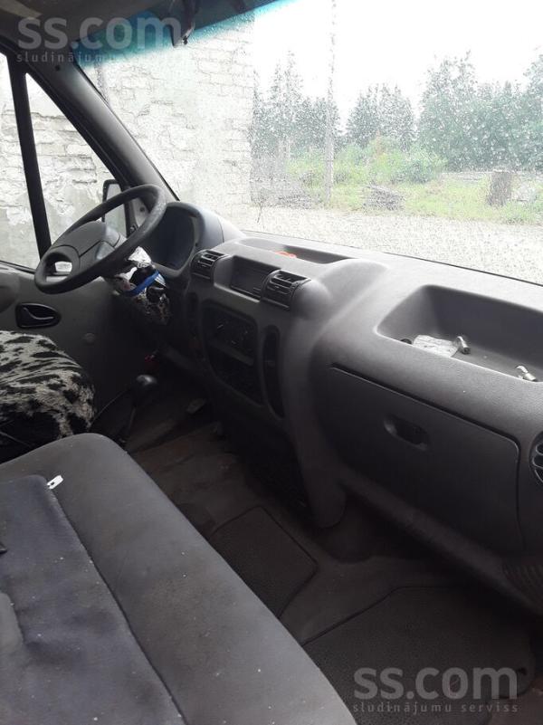 White Renault Master 1998 in Rezekne, with an engine capacity of 2.80 L and mileage of 0 thousand km for 750 €, photo 1 on AUTOMOTO.COM.LV