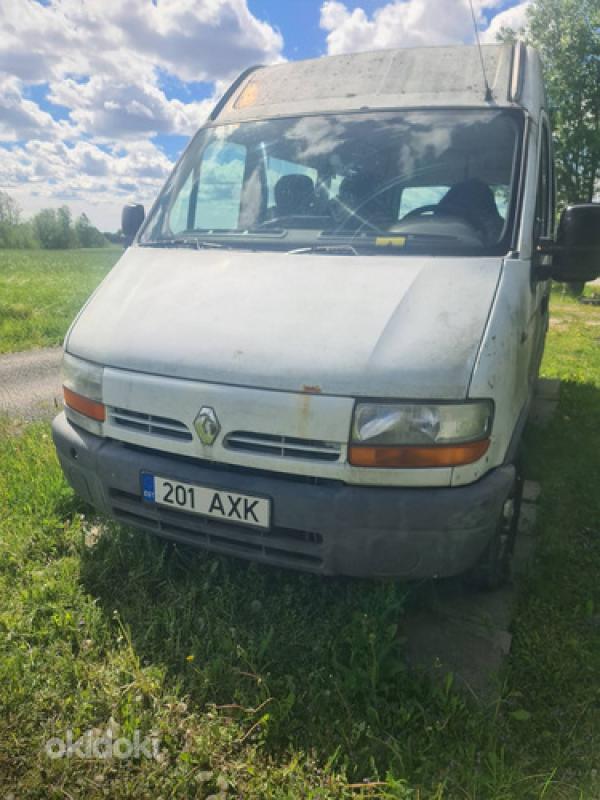 Balts Renault Master 1998 Tallina, ar dzinēja tilpumu 2.80 L un nobraukumu 0 tūkst. km par 500 €, foto 1 vietnē AUTOMOTO.COM.LV