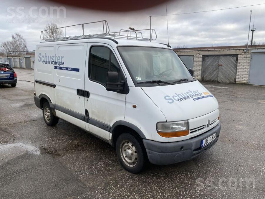 Balts Renault Master 1999 Rīga, ar dzinēja tilpumu 2.50 L un nobraukumu 258 tūkst. km par 1450 €, foto 1 vietnē AUTOMOTO.COM.LV